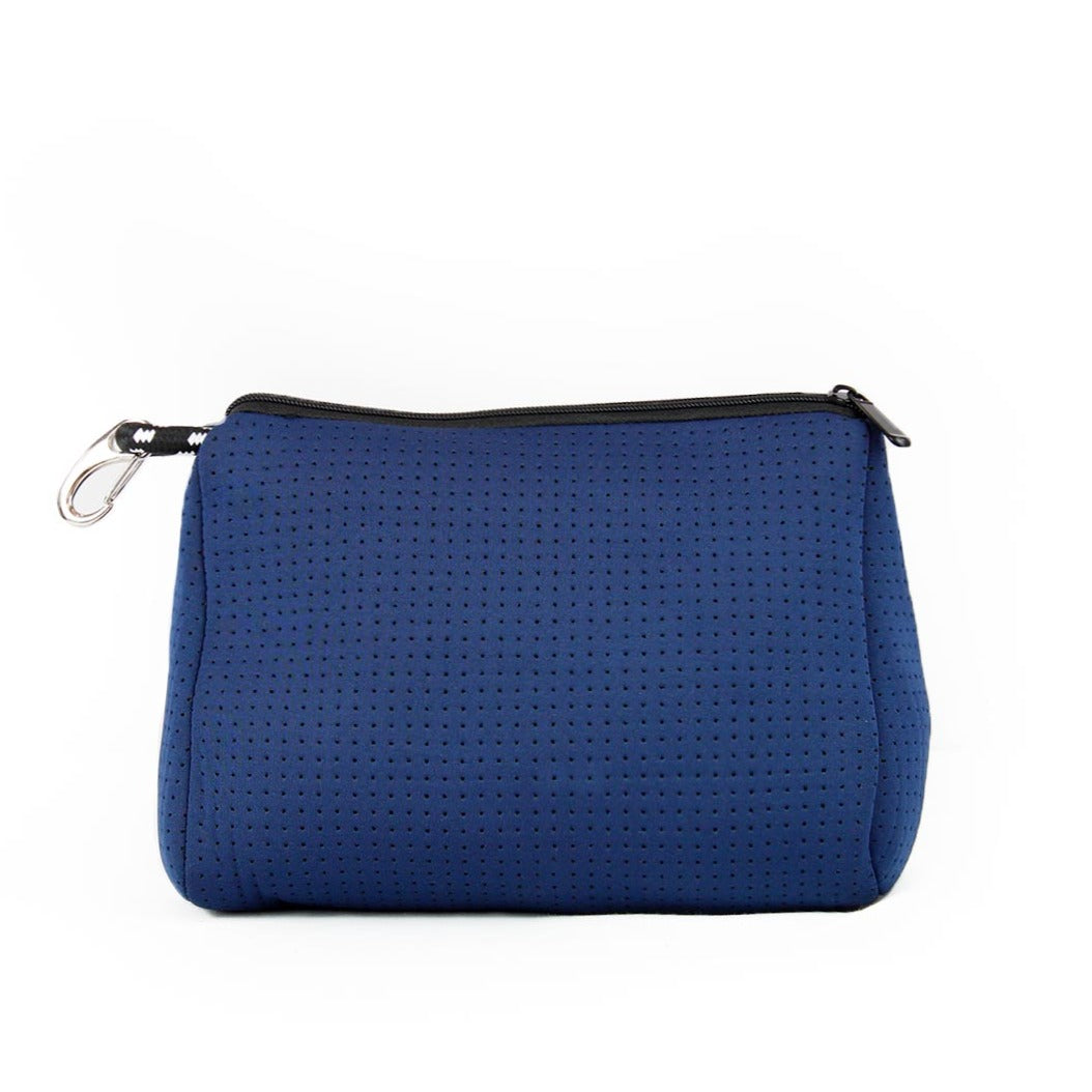 NEOPRENE POUCH - DEEP BLUE – The Mix Shop